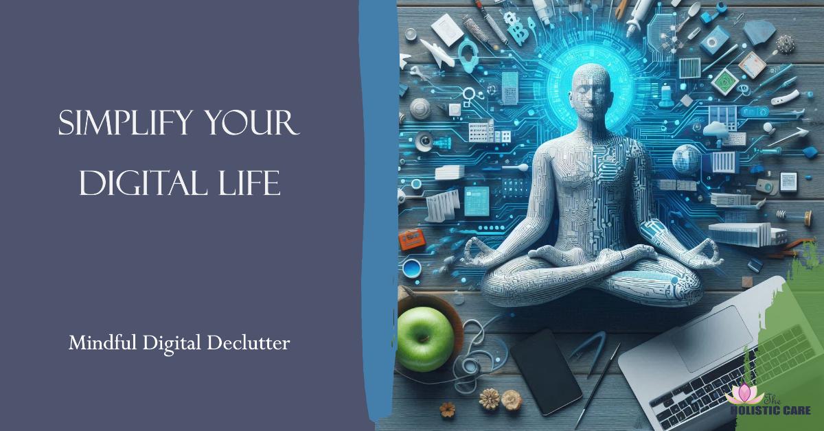 Mindful Digital Declutter - Creating Online Serenity | The Holistic Care